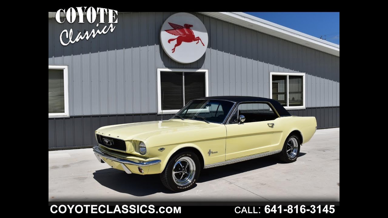 1967 Ford Mustang Convertible Springtime Yellow