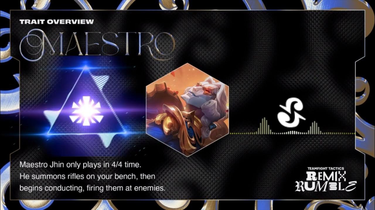 [TFT REMIX] Set 10 Music, Maestro EDM Full Version - Teamfight Tactics ...