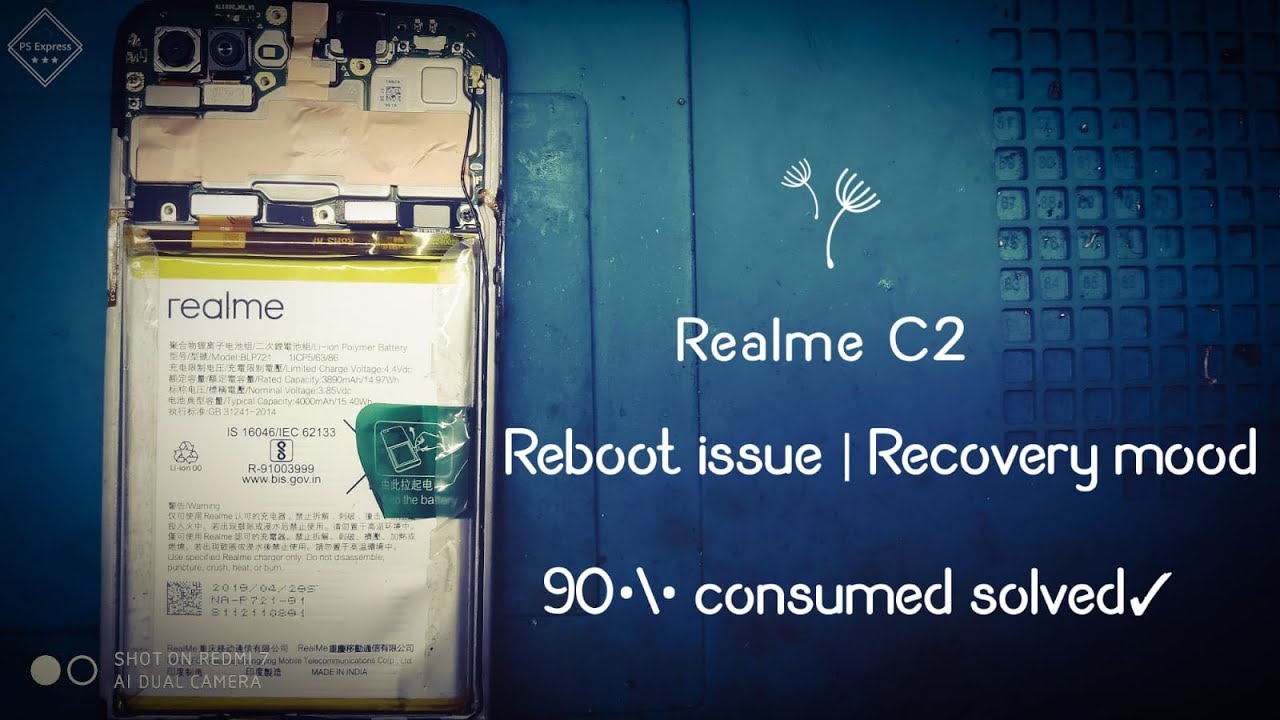 REALME C2| RECOVERY MODEEMMC 90•\•ERASE💯 |RX1941 REALME C2#realme# ...
