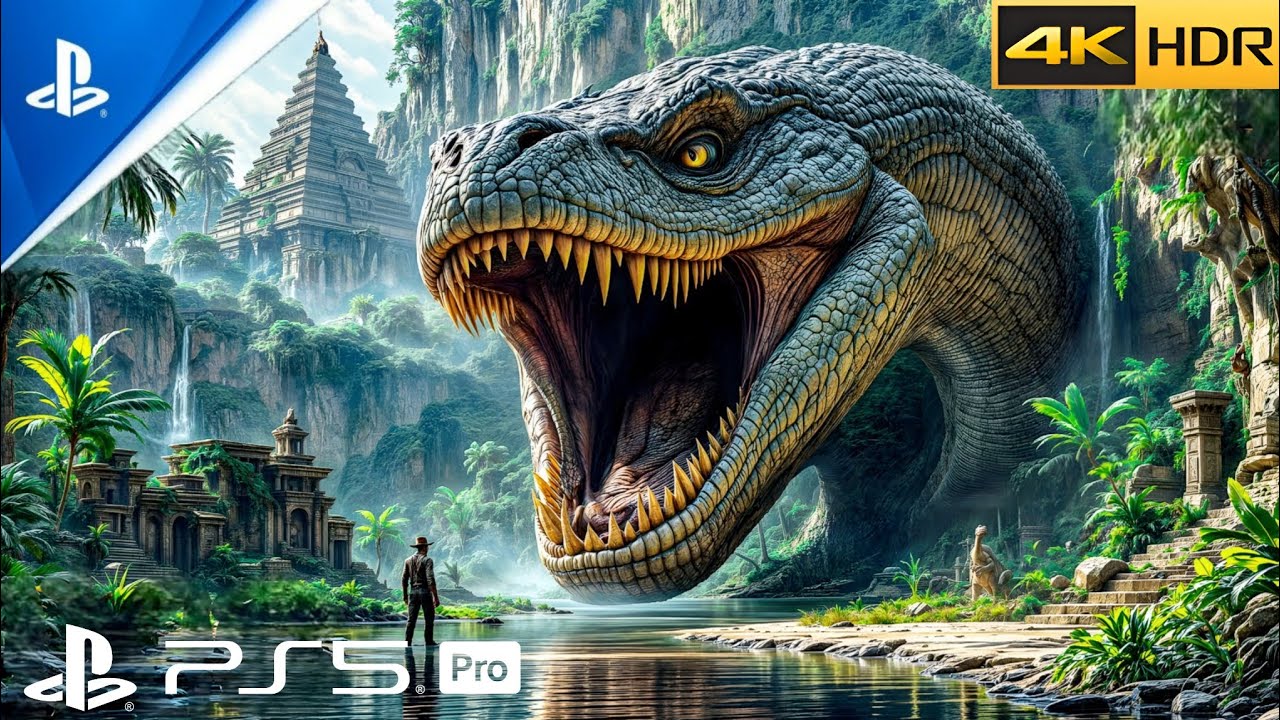 Indiana Jones LOOKS ABSOLUTELY GORGEOUS (PS5 PRO) Realistic Ultra ...