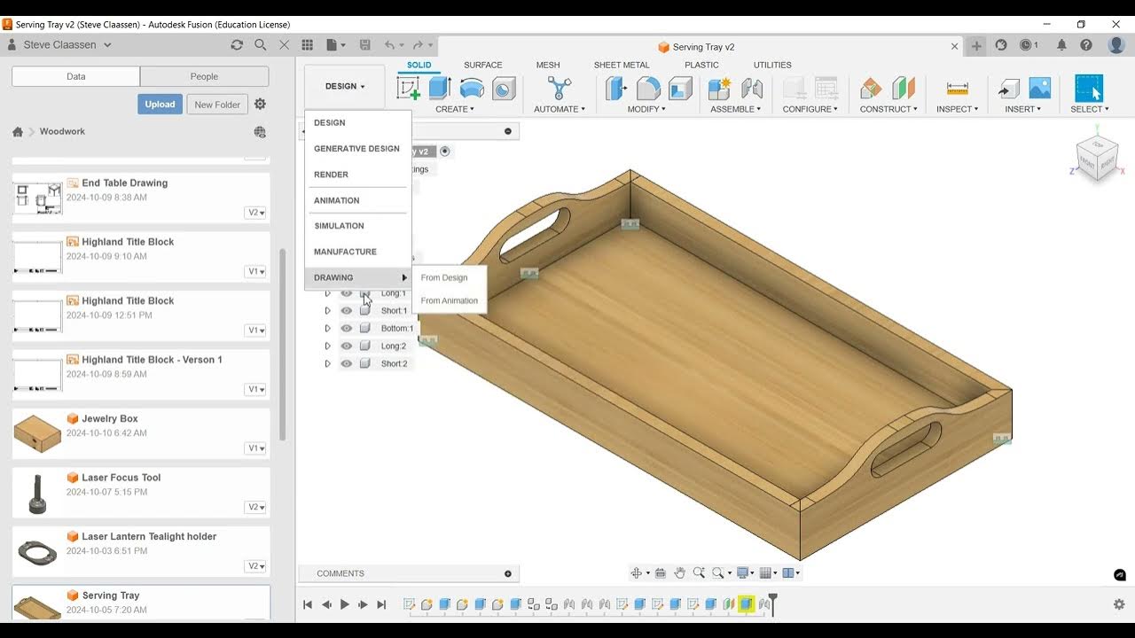 Fusion Custom Title Block @ Highland - YouTube