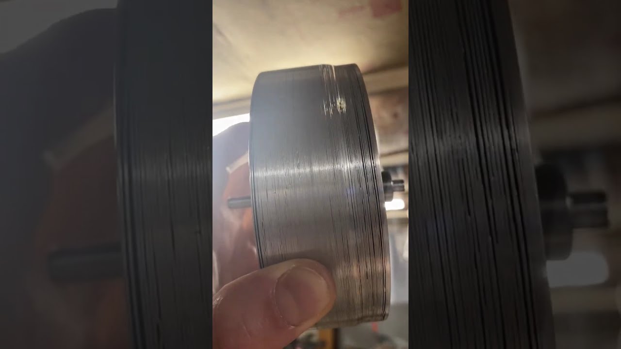 Dual Stage Tesla Disc Turbine - Looking Through The Thin Disc Stack # ...