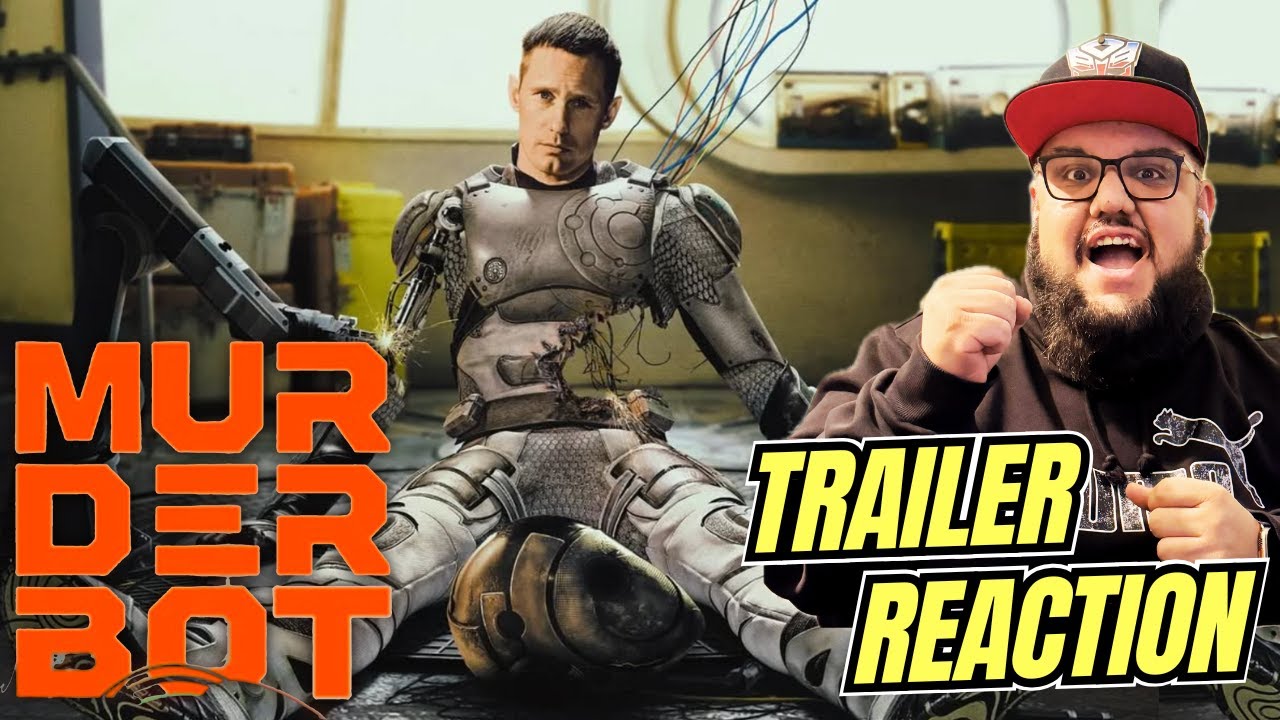 MURDERBOT | Official Trailer Reaction | Apple TV+ | Based on the Hit Book Series - YouTube