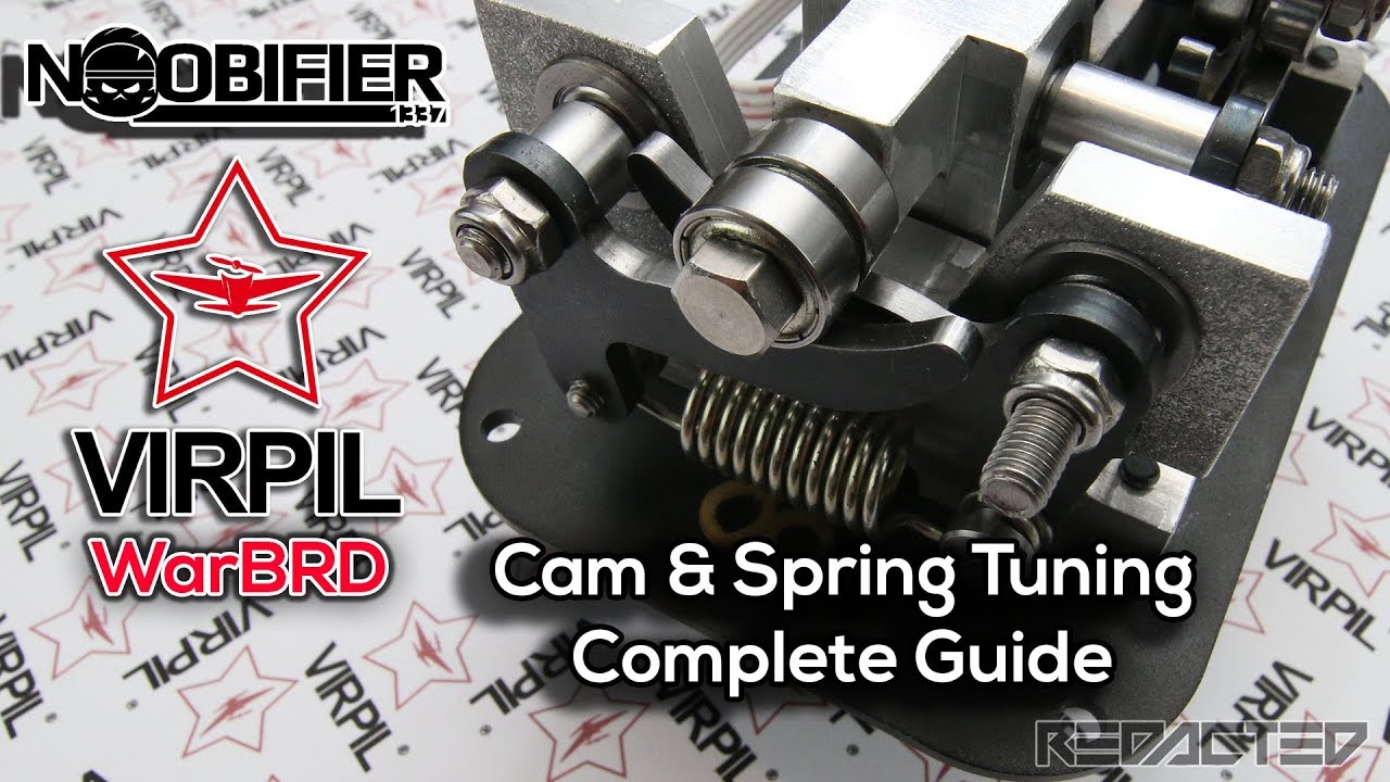 VIRPIL WarBRD - Cam and Spring Customization - Full Guide - YouTube