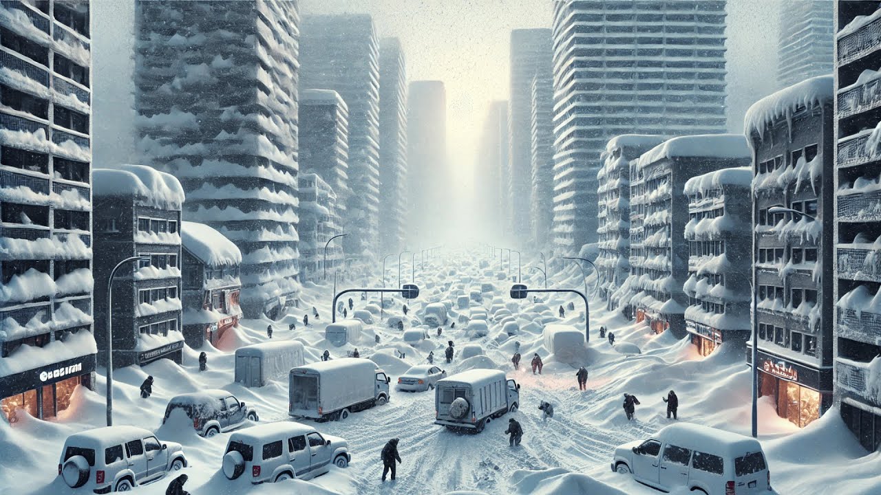 The Biggest Snowstorm Ever In Turkey - YouTube