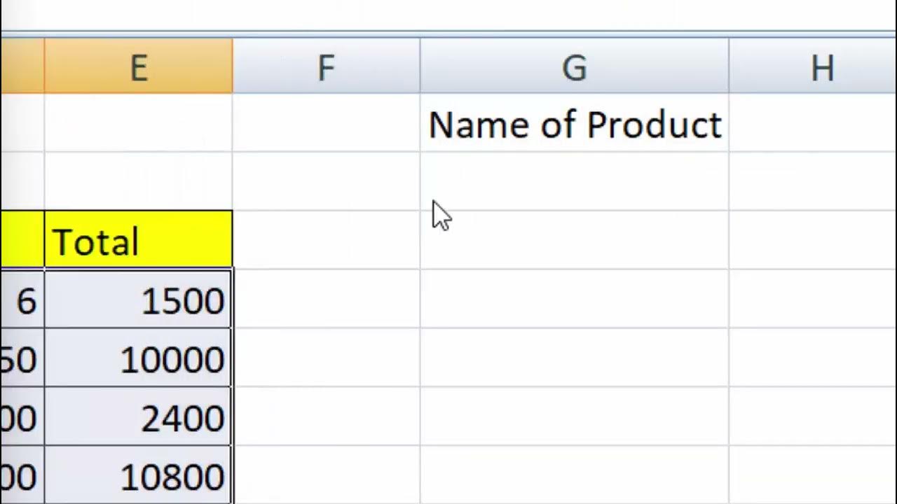 Create Search Box using Conditional Formatting in Microsoft Excel 2007@COMPUTEREXCELSOLUTION ...