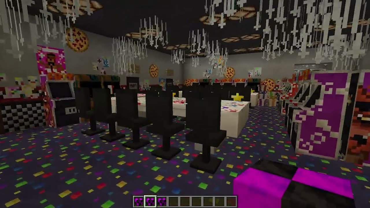 The Five Nights at Freddy's MOD in Minecraft - YouTube