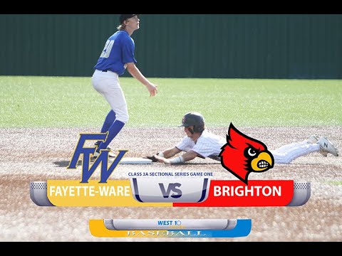 2023 TSSAA Baseball Class 3A Sectional Series Game One Fayette Ware vs ...