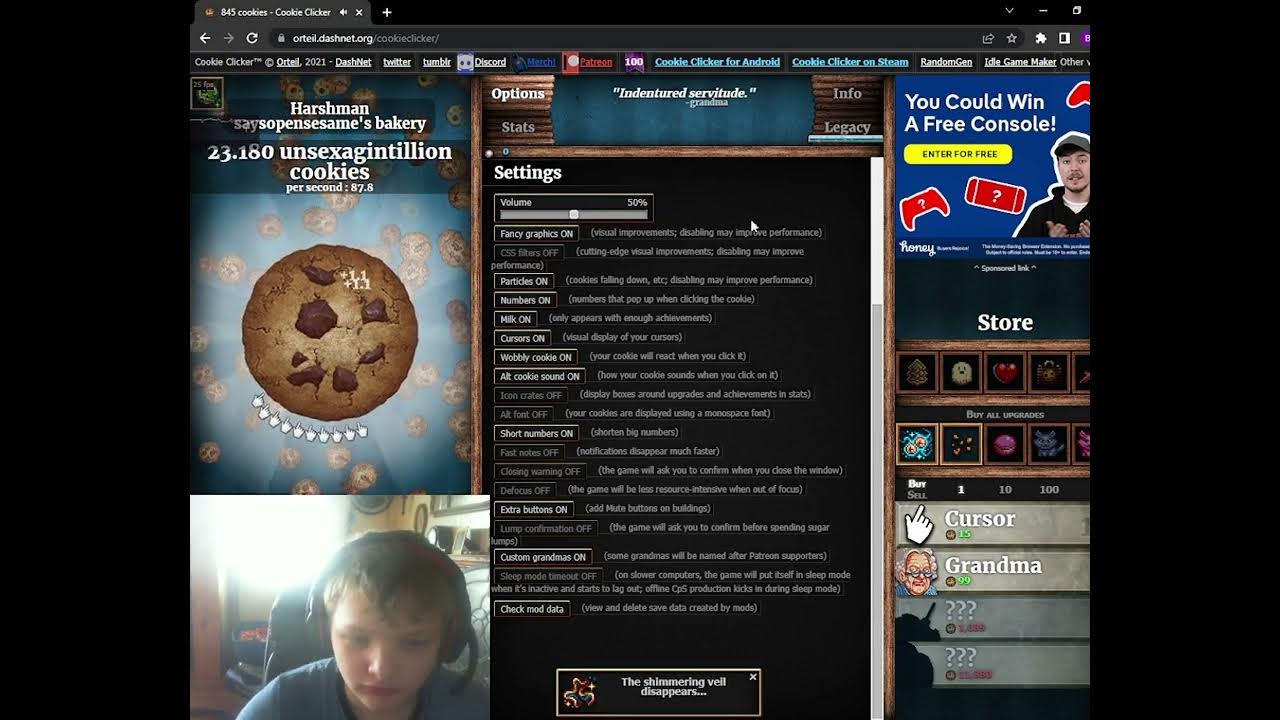 how to open dev tools cookie clicker - YouTube