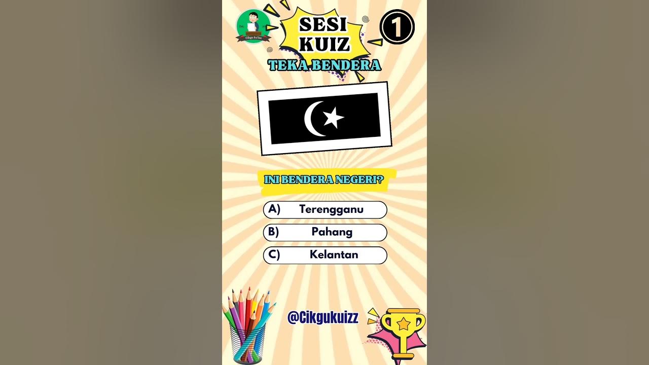 Teka Bendera🌏Sesi Kuiz 🤔 (No.14) #quiz #pendidikan #bendera #flag #games #gameshorts #permainan ...