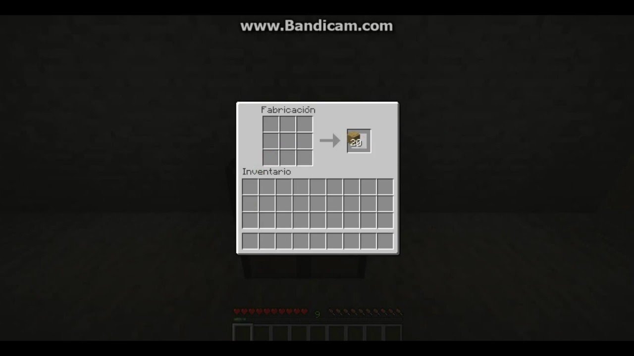 como hacer una escalera de mano en minecraft - YouTube