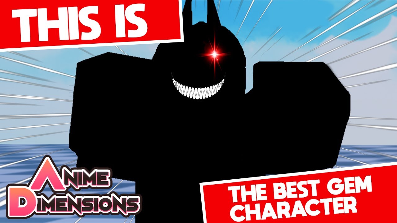 This is THE BEST Gem Character (Roblox Anime Dimensions) - YouTube