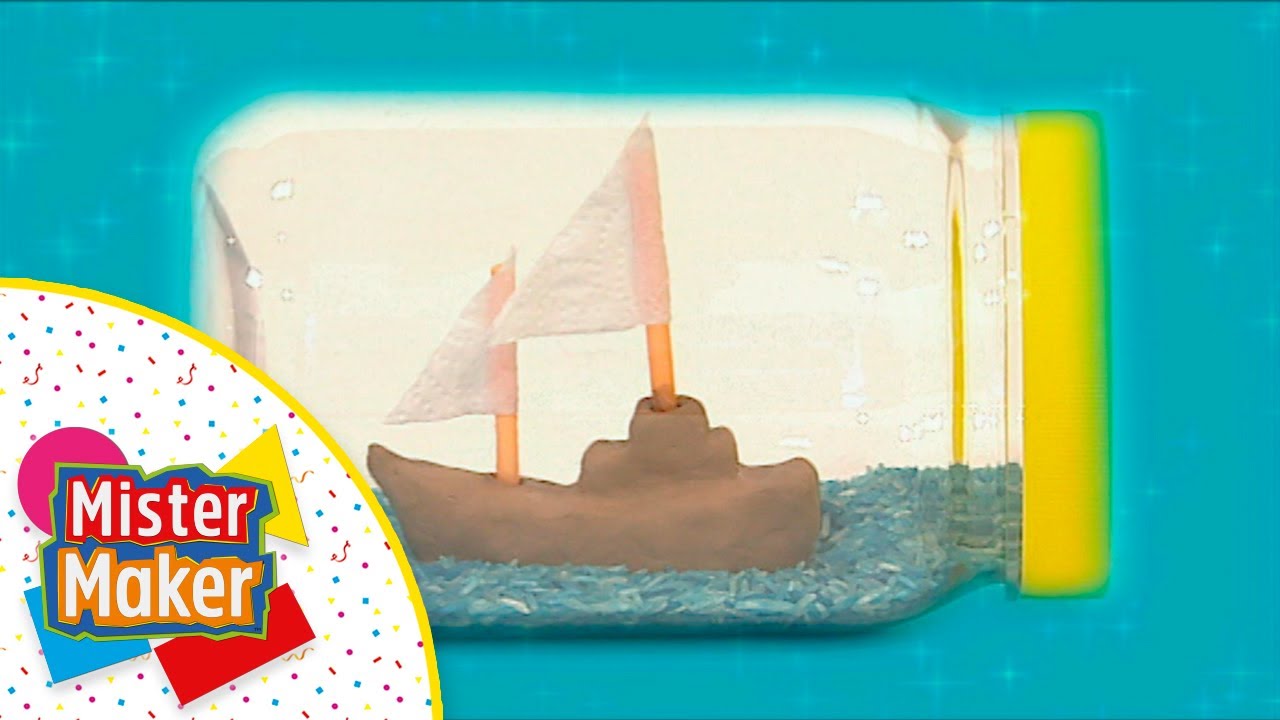 Barco en una botella ⛵️ | Mister Maker En Español - YouTube