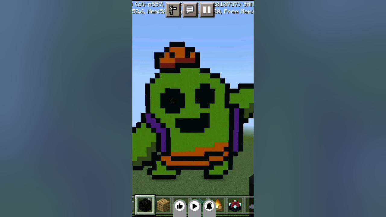 🌵 ⚡طرح پیکسل آرت تو ماینکرفت ماين كرافت Minecraft ماینکرافت