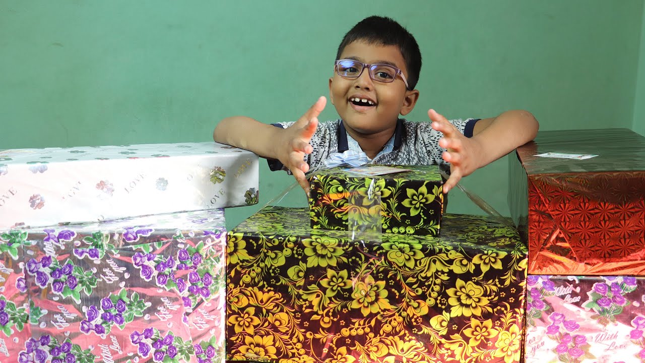 Rehan Pretend Surprise Collection Unboxing Gift Box !! - YouTube