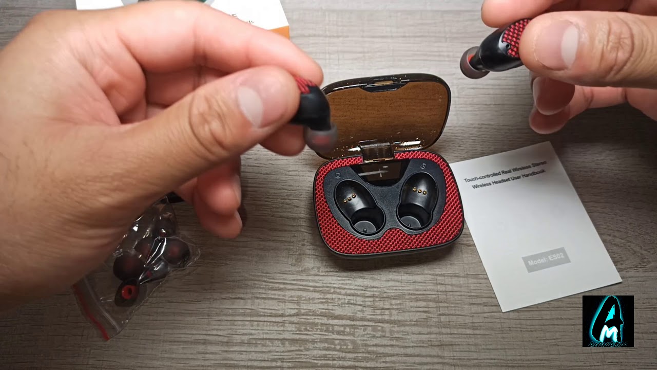 ES-02 TWS True Wireless Bluetooth Earphones (Review) - YouTube