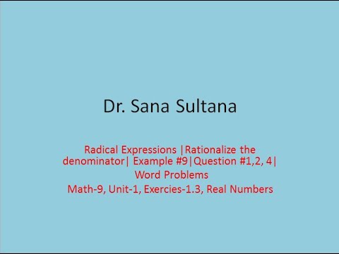 Applications of Real Numbers in Daily Life |PPSC| FPSC| Basic Math ...