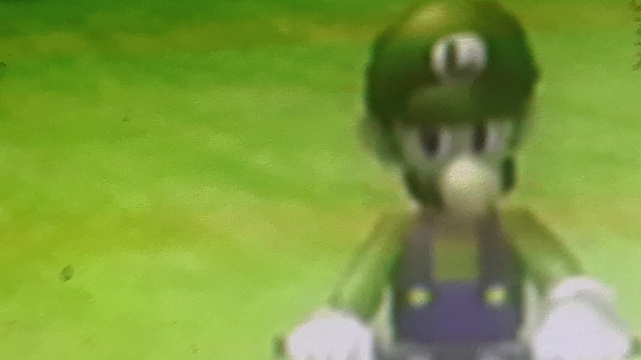 WHAT IS LUIGI LOOKING AT???? - YouTube