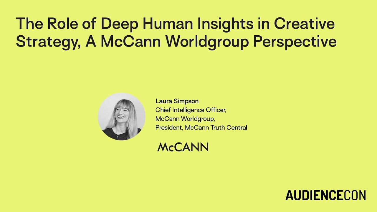 Unleashing the Power of Deep Human Insights in Creative Strategy - YouTube