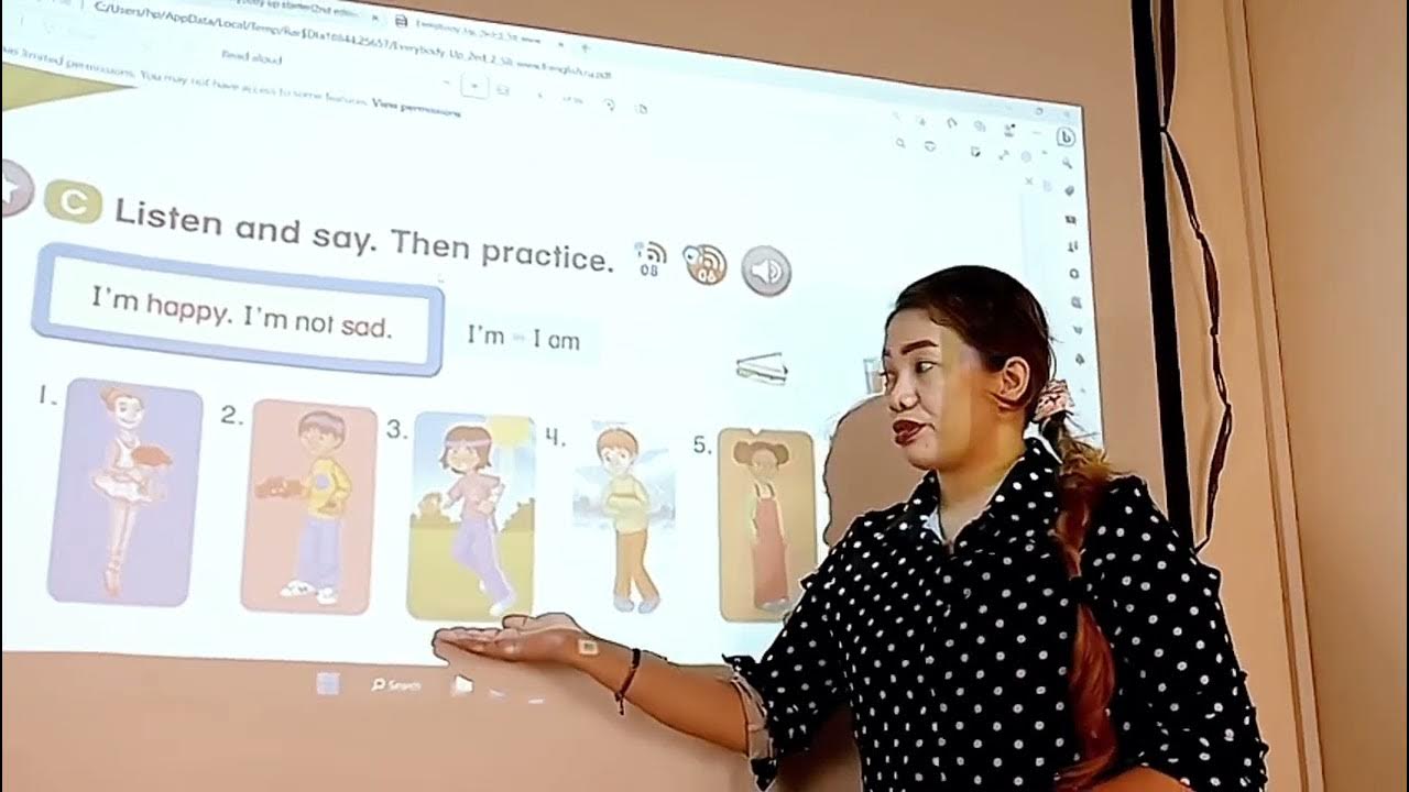 Unit 1 - Lesson 1 - Feelings (C) - YouTube