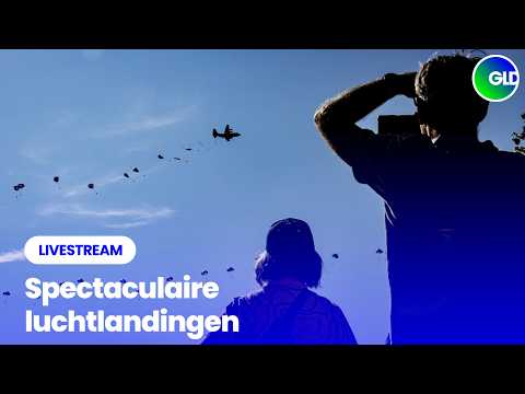 Luchtlandingen Ginkelse Heide bij Ede 2026  | Omroep Gelderland