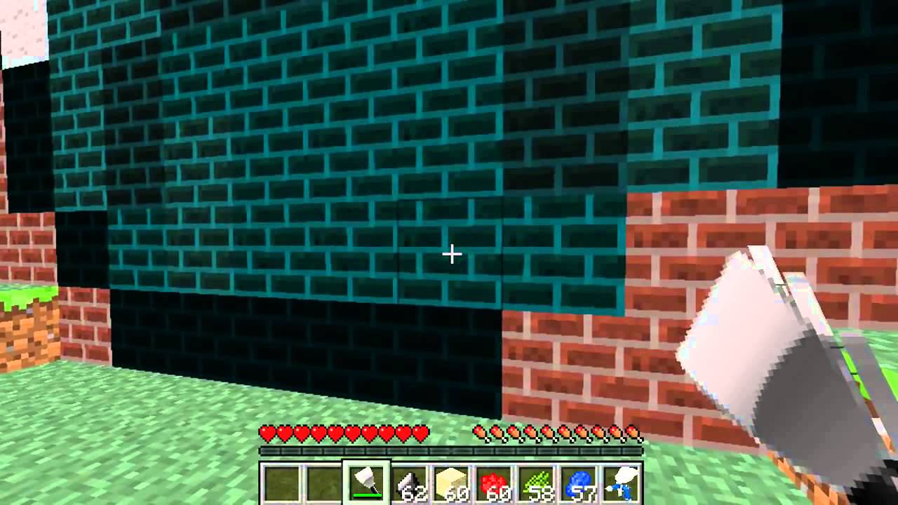 Minecraft PAINT GUN MOD! 2015 - YouTube