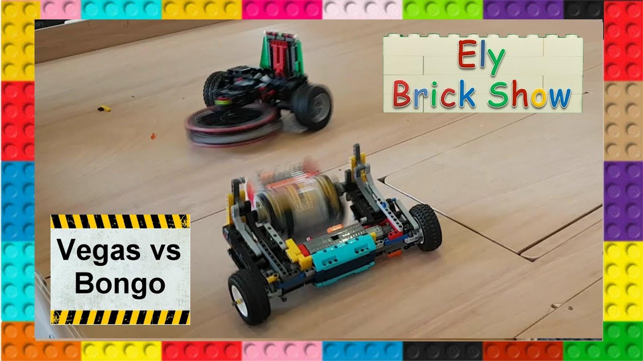 Vegas vs Bongo - Lego Robot Battle (Ely Brick Show 2024) - YouTube