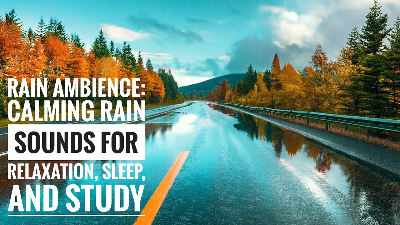 Rain Ambience: Calming Rain Sounds for Relaxation, Sleep, and Study ...