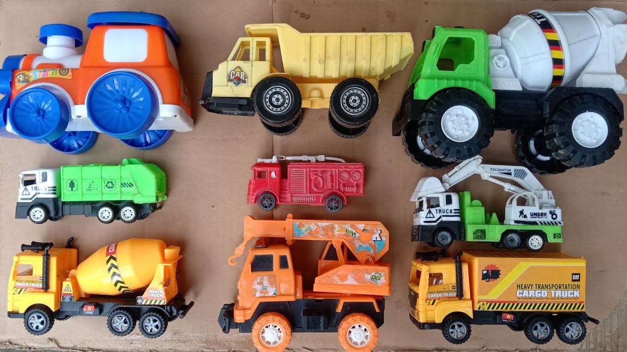 Kumpulan Mainan Mobil Jeep, Truk Kargo, Truk Kontainer, Truk Molen ...
