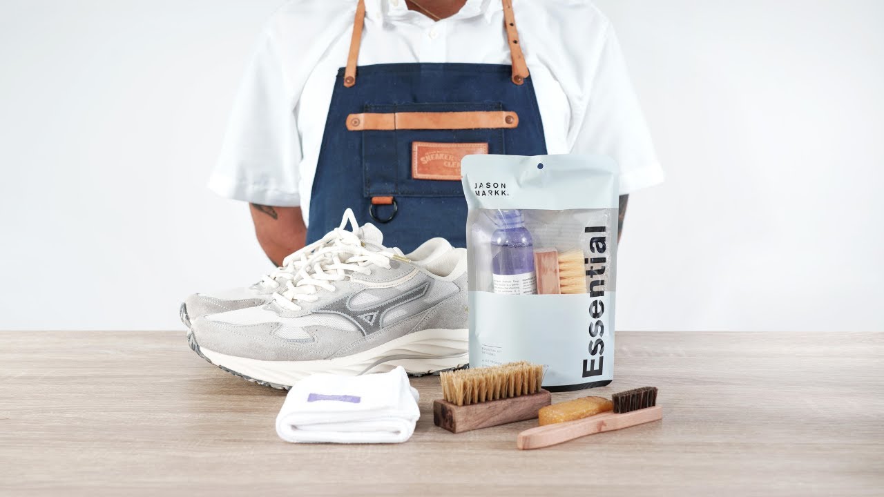 Jason Markk Cleaning Guide - The Essential Kit | Stuarts London - YouTube