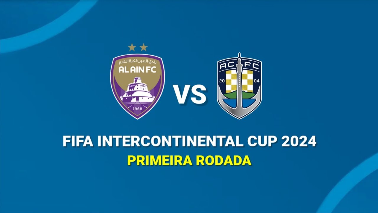AL-AIN 6 X 2 AUCKLAND CITY | FIFA INTERCONTINENTAL CUP 2024 | Cazé TV ...