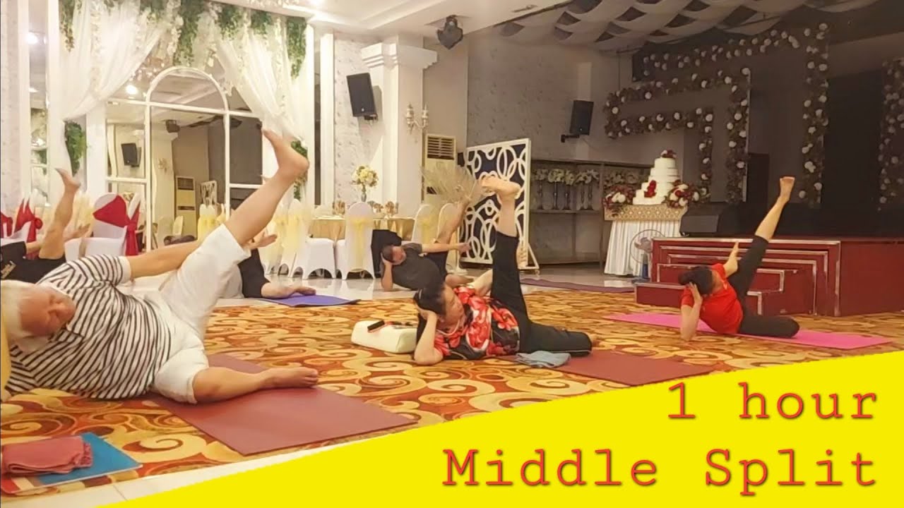 Middle Split Yoga 1 hour Full Class | Hip | Vinyasa | with Minh Anh [04 ...