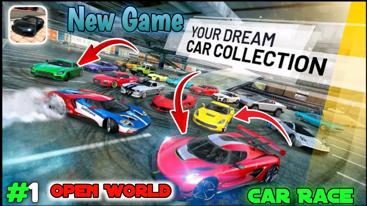 Extreme Car Driving Simulator 😱 ||Open World Multiplayer Race - YouTube