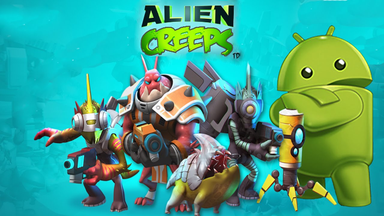 Top-20 Tower Defense Game for Android #6 Alien Creeps TD - YouTube