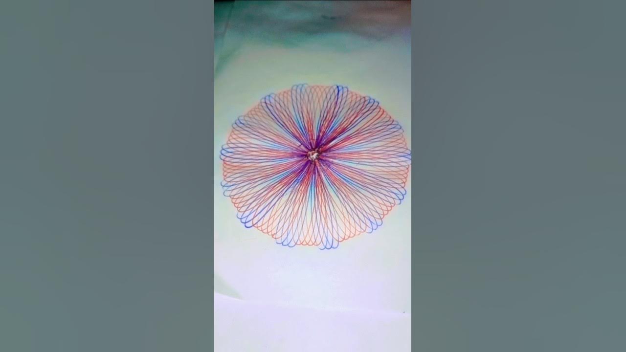 Amazing pattern 👍🏻🥰🤗#spirograph #shortfeed - YouTube