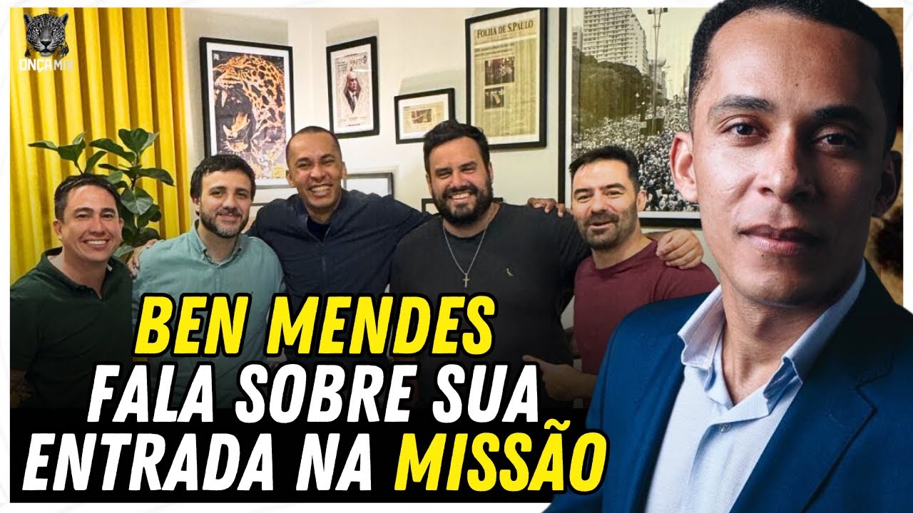 Bem Mendes REVELA porque decidiu entrar para o Partido Missão! - YouTube