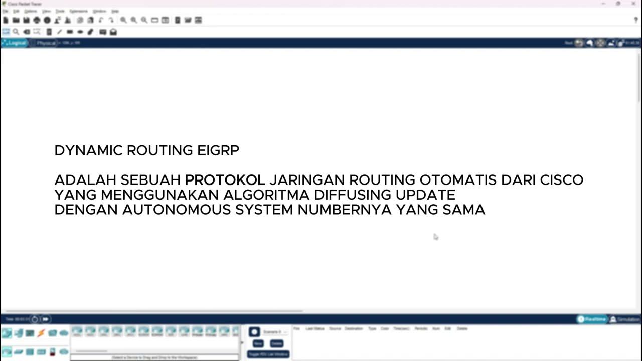 Konfigurasi Dynamic Routing EIGRP || Hingga menggunakan Vlan - YouTube
