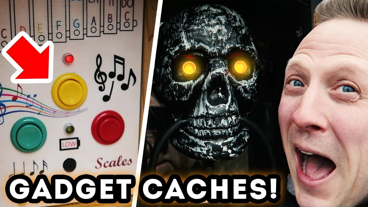 THESE GADGET GEOCACHES WILL BLOW YOUR MIND! - YouTube