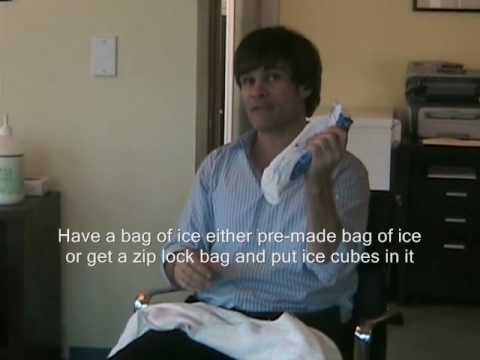 Beverly Hills Chiropractor on Icing Shoulder Pain - YouTube