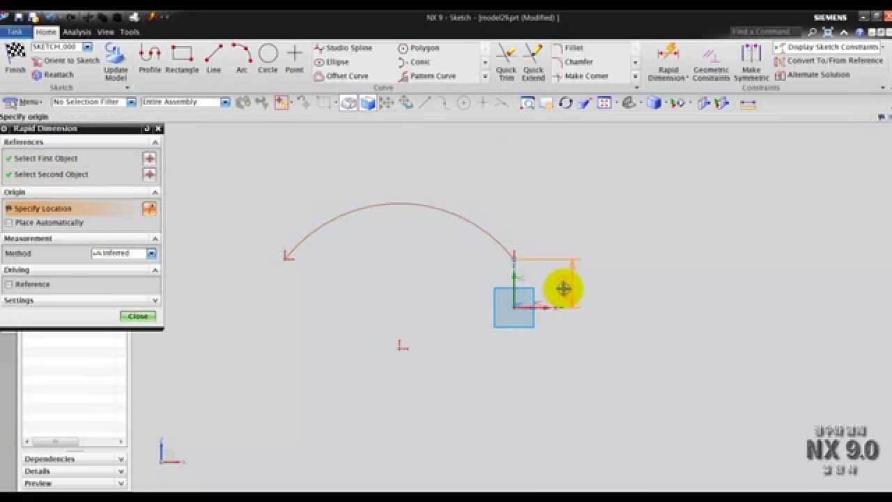 5 가이드를 따라 스위핑 Sweep Along Guide - YouTube