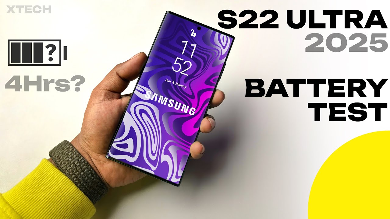 Galaxy S22 Ultra Battery Test in 2025 - DIDN’T EXPECT THIS! Samsung ...