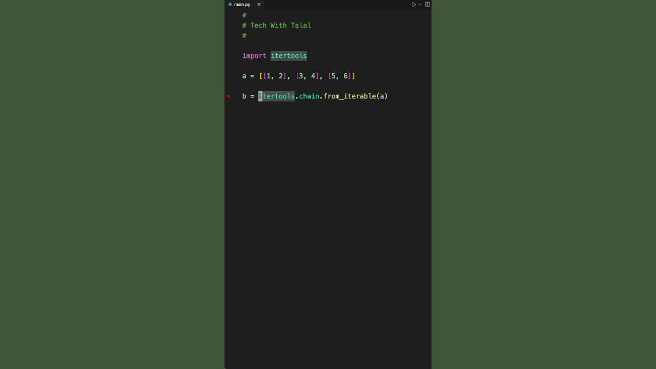 How To Flatten A Nested List Python Learnpython Pythonprogramming