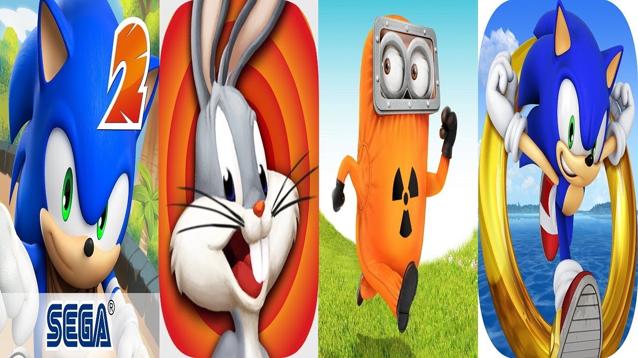 Sonic Dash 2 VS Looney Tunes Dash VS Minion Rush VS Sonic Dash Silver ...