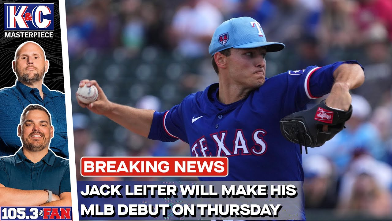 Jack Leiter To Make MLB Debut Thursday Vs. Tigers | K&C Masterpiece ...