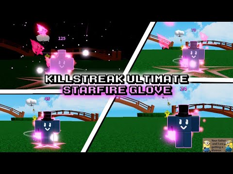 Starfire Glove Showcase (Slap Battles: Killstreak Ultimate) - YouTube
