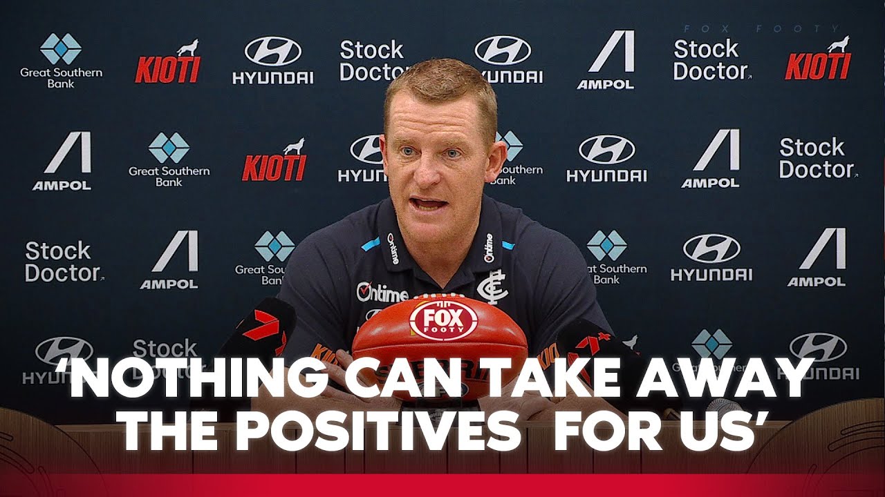 Michael Voss reflects on tense one point victory! | Carlton Press ...