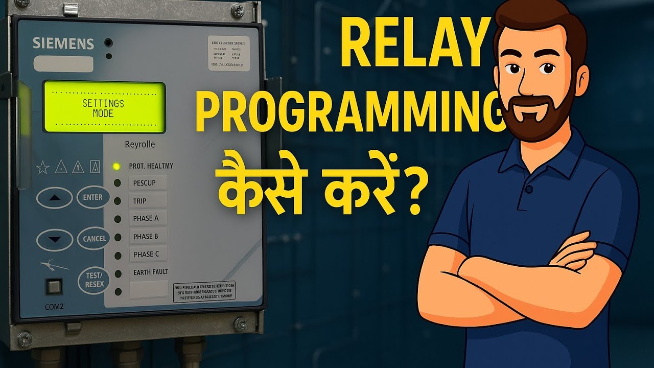 Siemens Relay Setting Step by Step | Siemens Protection Relay हिंदी मे ...