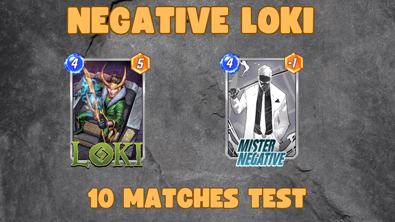 Negative Loki - 10 Matches Test - YouTube