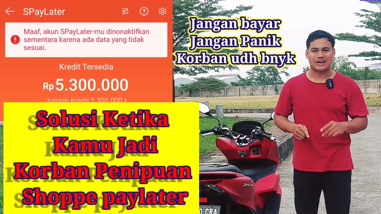 Limit Shoppe paylater Di gunakan Orang lain yang tidak bertanggung ...