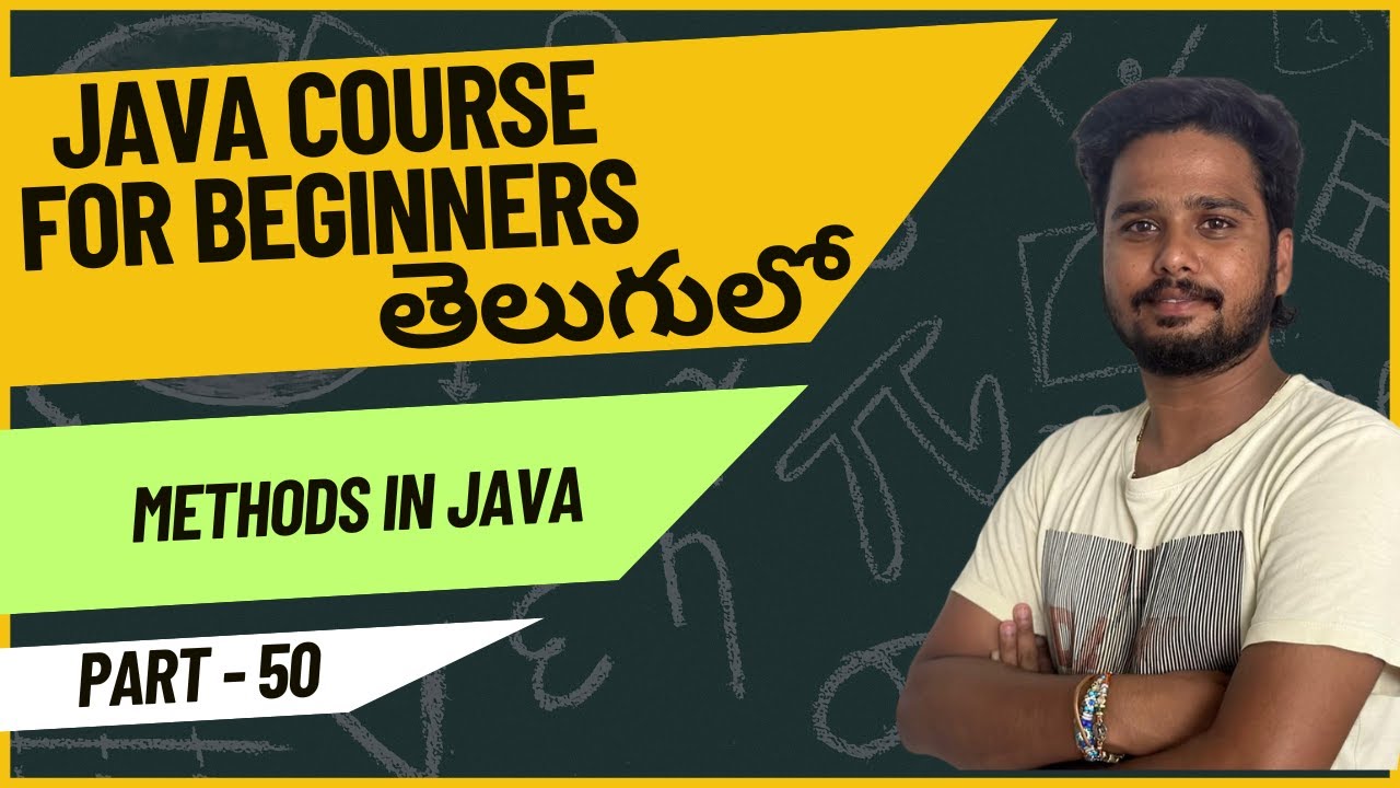 Core Java Course Methods In Java Explained In Telugu Part 50 Java 9926